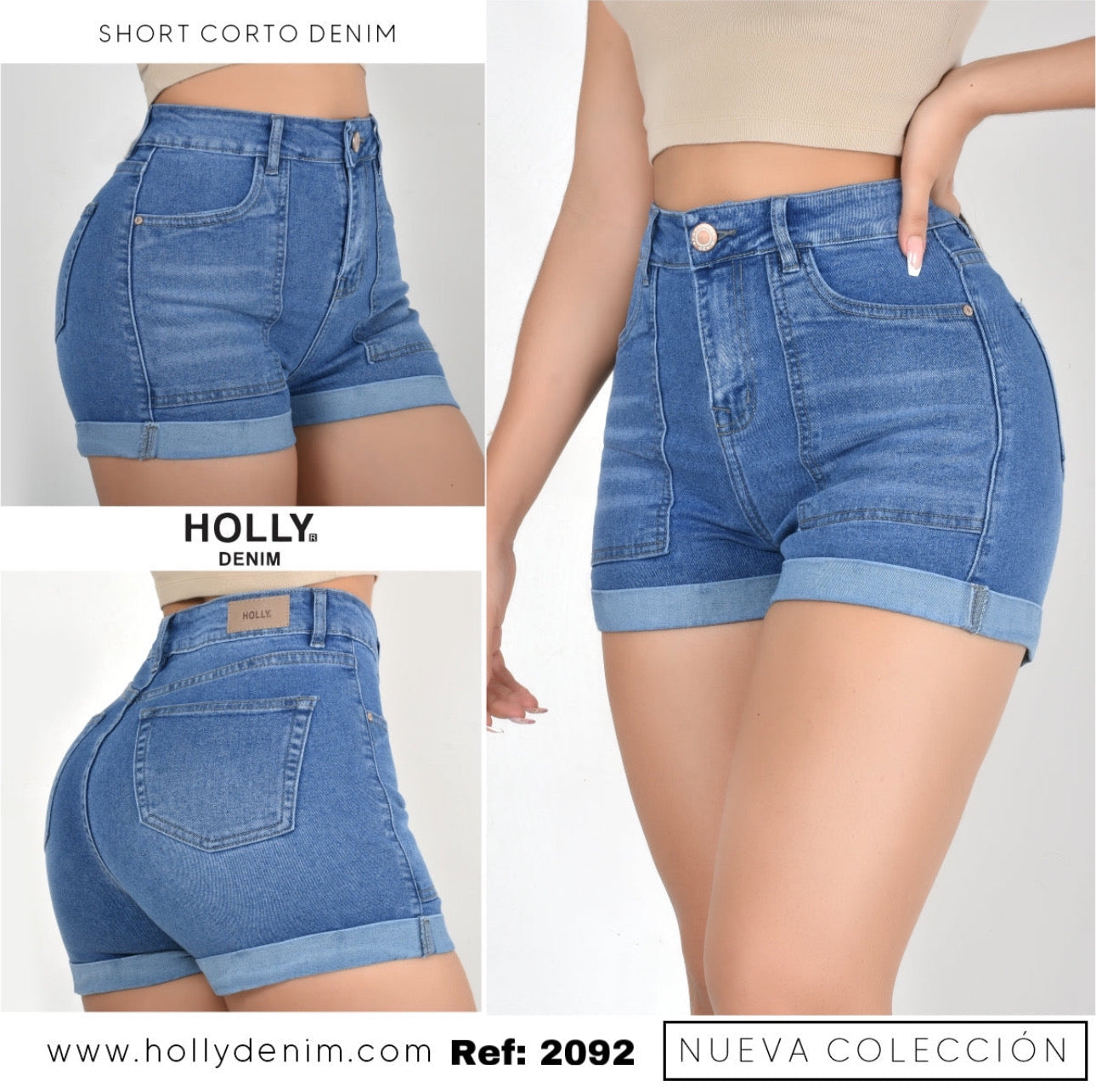 NUEVA COLECCION SHORT Y FALDASHORT – HOLLY DENIM | Tienda Online
